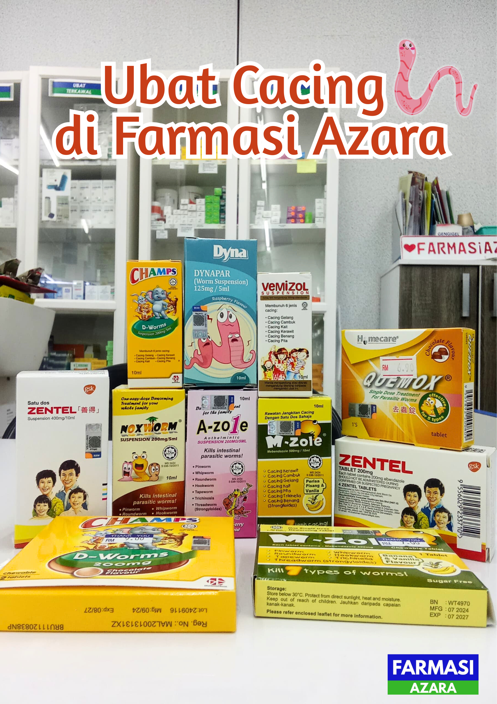 Ubat Cacing untuk Dewasa: Perlu atau Tidak? 🤔 Fakta Ringkas yang Ramai ...